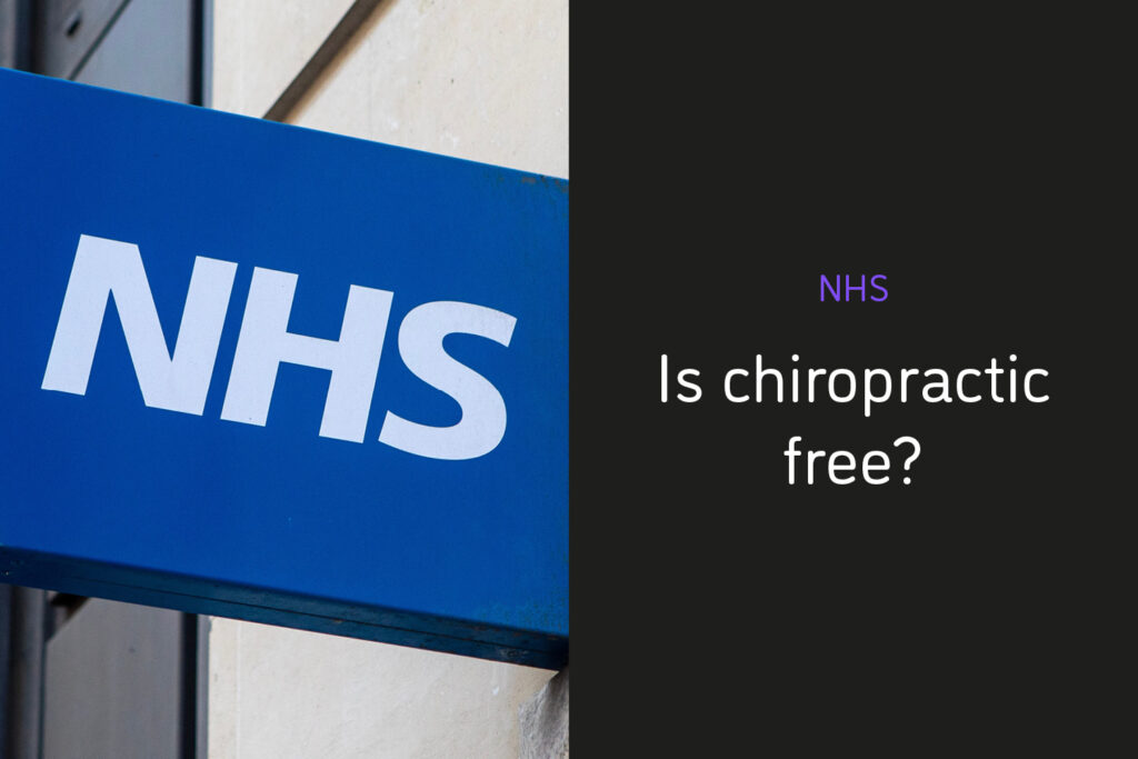 Is Chiropractic Care Free On The NHS? → Synergy Chiropractic